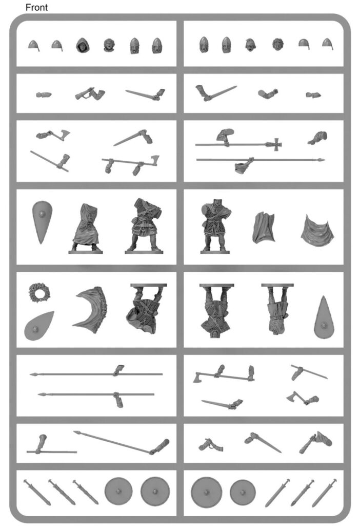 Late Saxons/Anglo Danes (60) Victrix – Stronghold Terrain