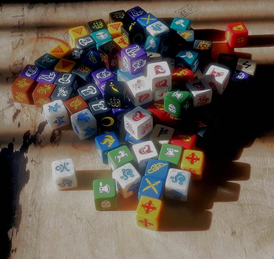 SAGA dice back in stock – Stronghold Terrain