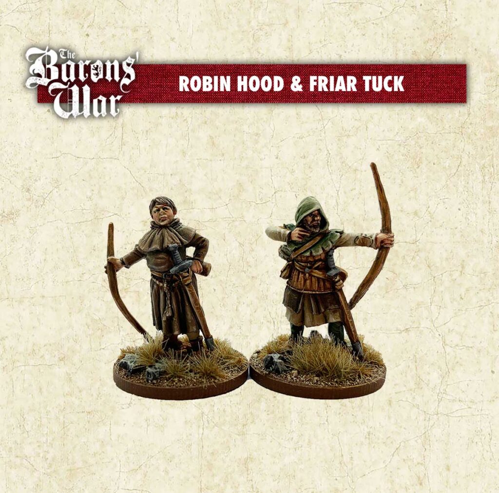 Robin Hood & Friar Tuck (2) – Stronghold Terrain