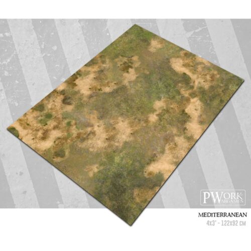 Mediterranean 3×4′ – Wargames Terrain Mat – stronghold-terrain.de
