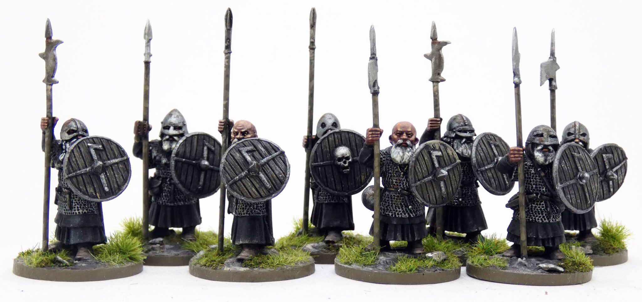 Dvergr Warriors with SPEARS Standing – Dark Dwarves / Duergar (8 ...